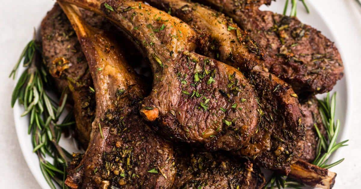 Air Fryer Lamb Chops | Air Frying Foodie