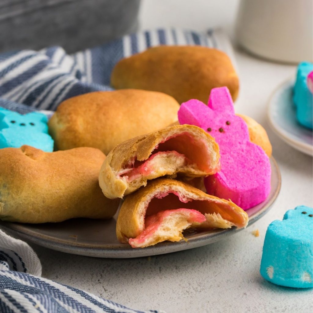 Air Fried Marshmallow Peeps | Air Frying Foodie