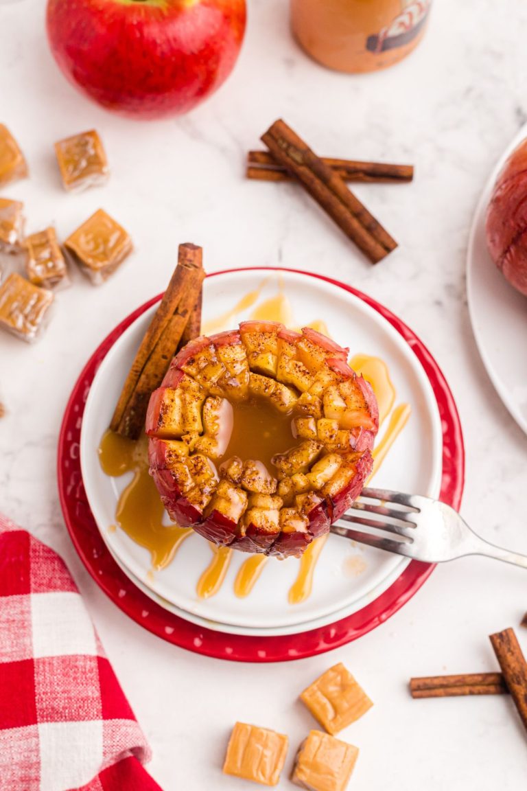 Air Fryer Bloomin' Apples | Air Frying Foodie