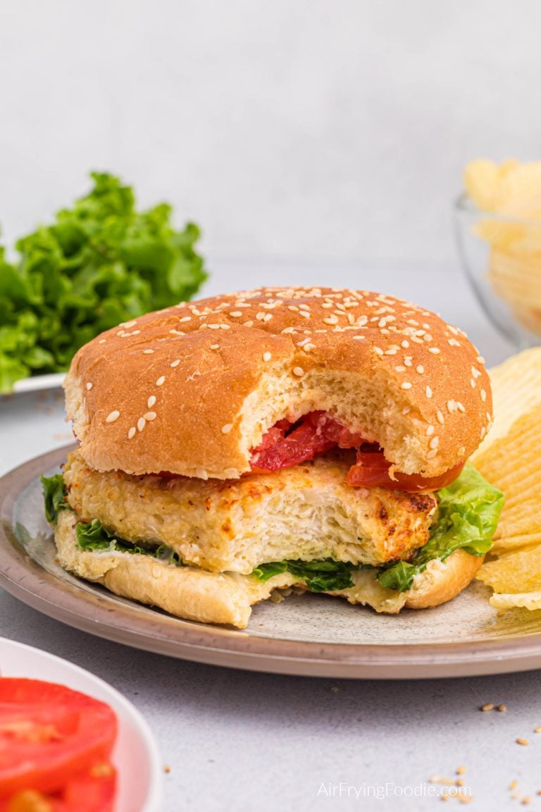 Air Fryer Chicken Burgers | Air Frying Foodie