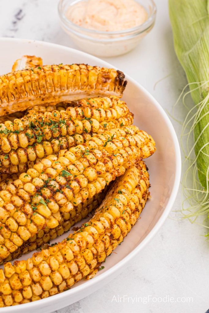 Air Fryer Corn Ribs | Air Frying Foodie