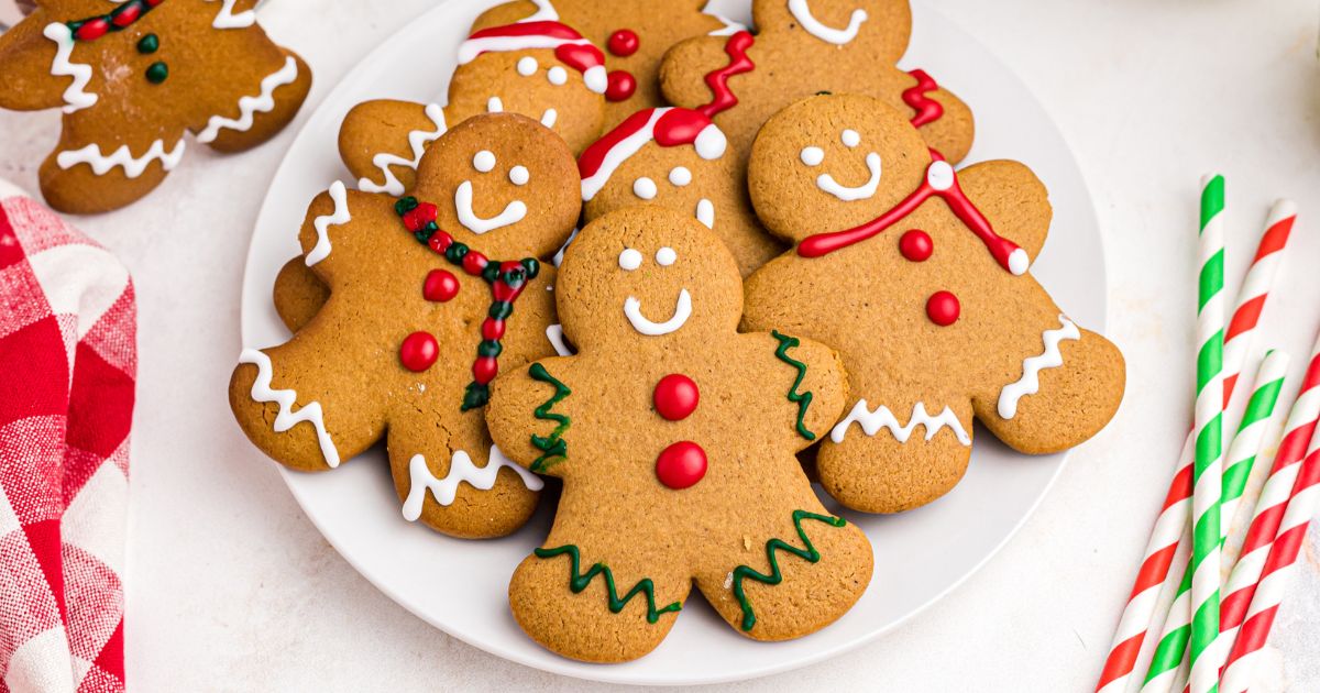 Air Fryer Gingerbread Cookies | Air Frying Foodie