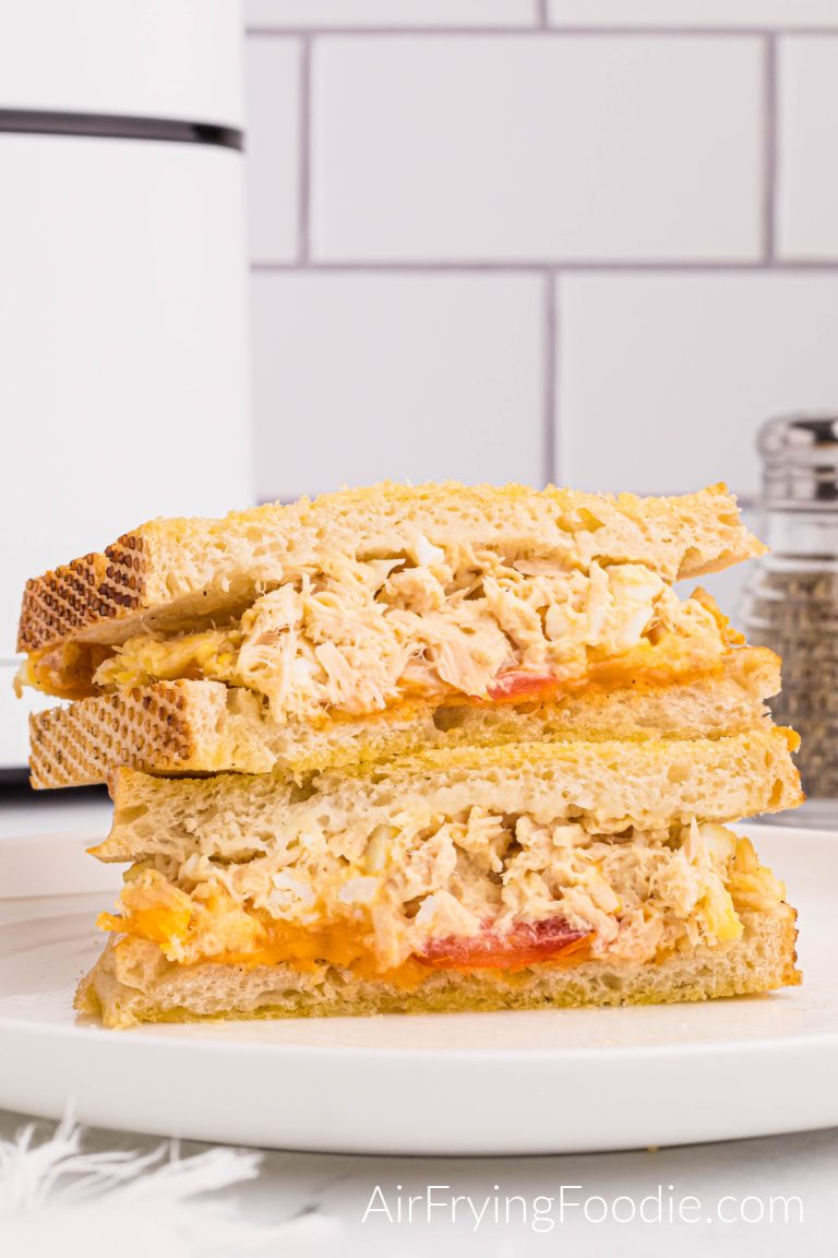 Air Fryer Tuna Melt | Air Frying Foodie