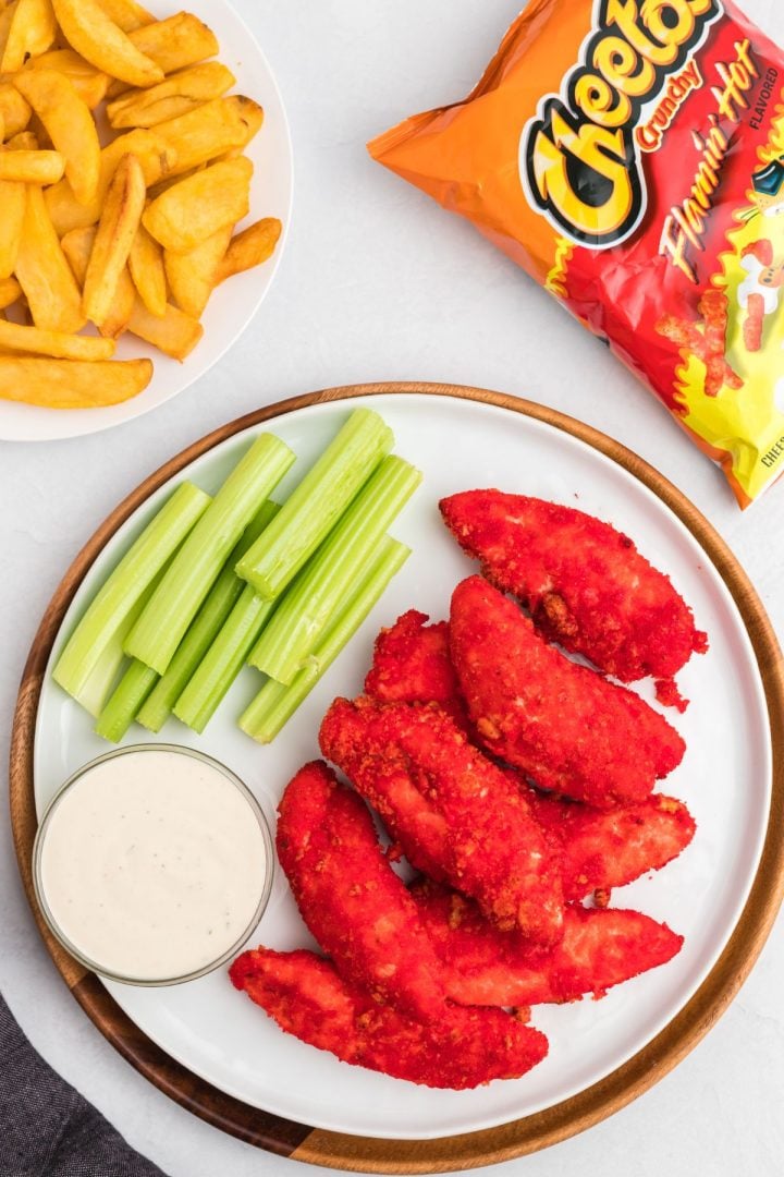 Air Fryer Flamin' Hot Cheetos Chicken | Air Frying Foodie