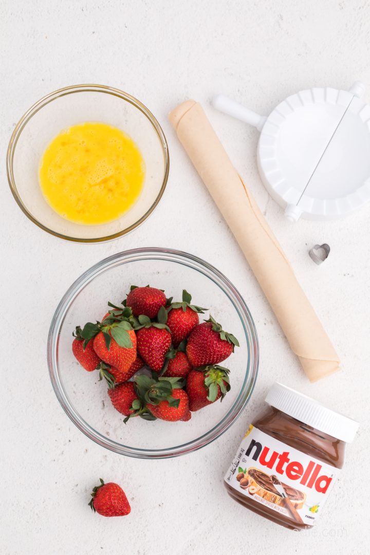 Air Fryer Strawberry Nutella Hand Pies | Air Frying Foodie