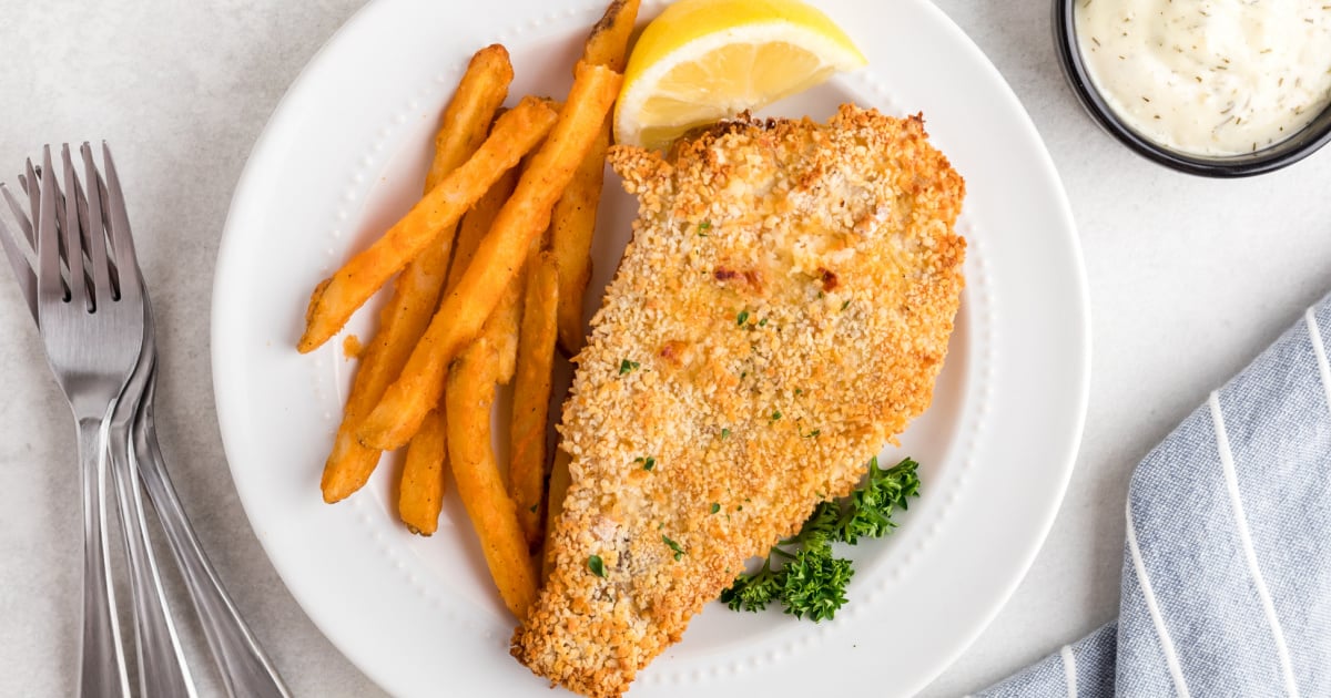Crispy Flaky Air Fryer Fish | Air Frying Foodie
