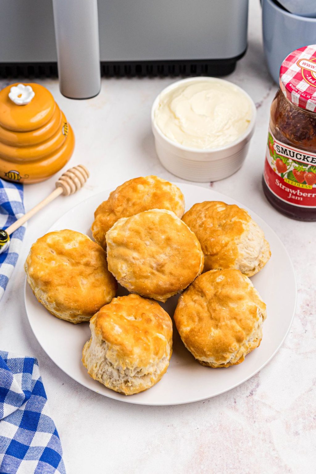 Air Fryer Frozen Biscuits | Air Frying Foodie