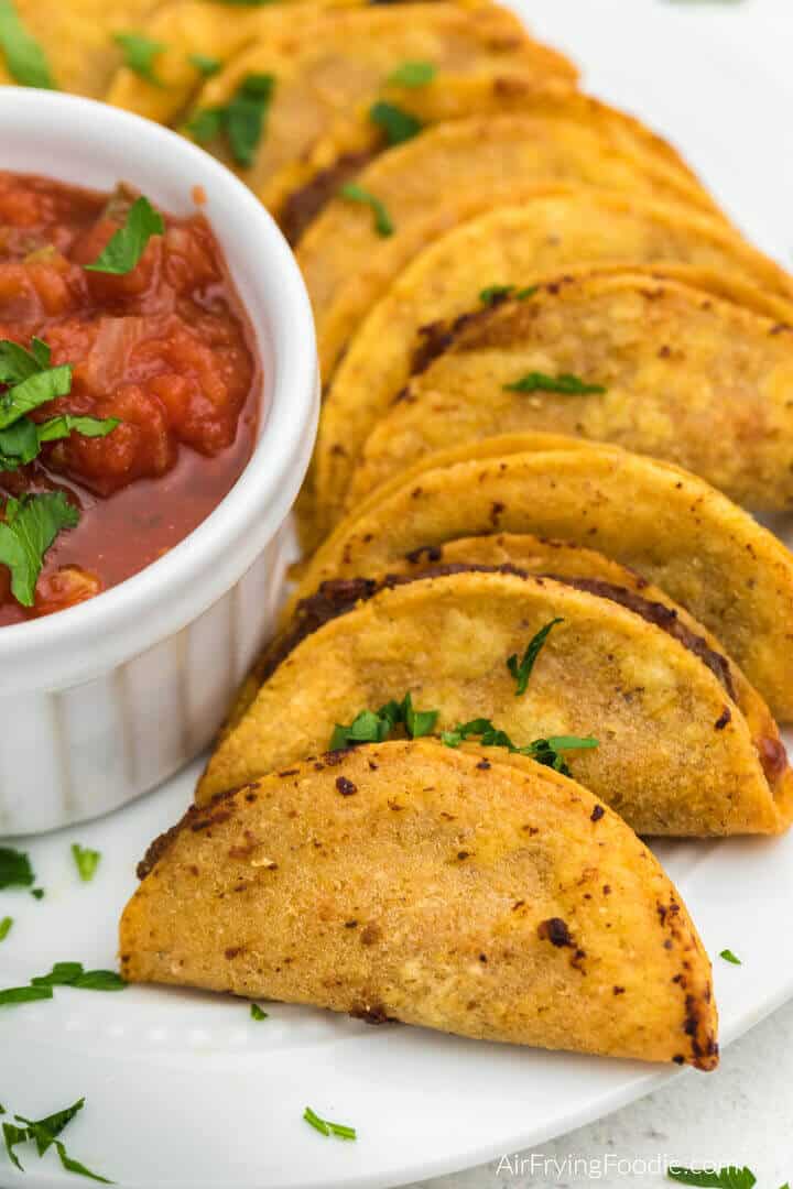 Air Fryer Frozen Mini Tacos | Air Frying Foodie