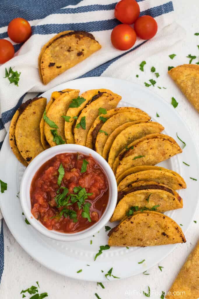 Air Fryer Frozen Mini Tacos | Air Frying Foodie