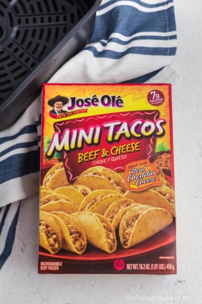 Air Fryer Frozen Mini Tacos | Air Frying Foodie