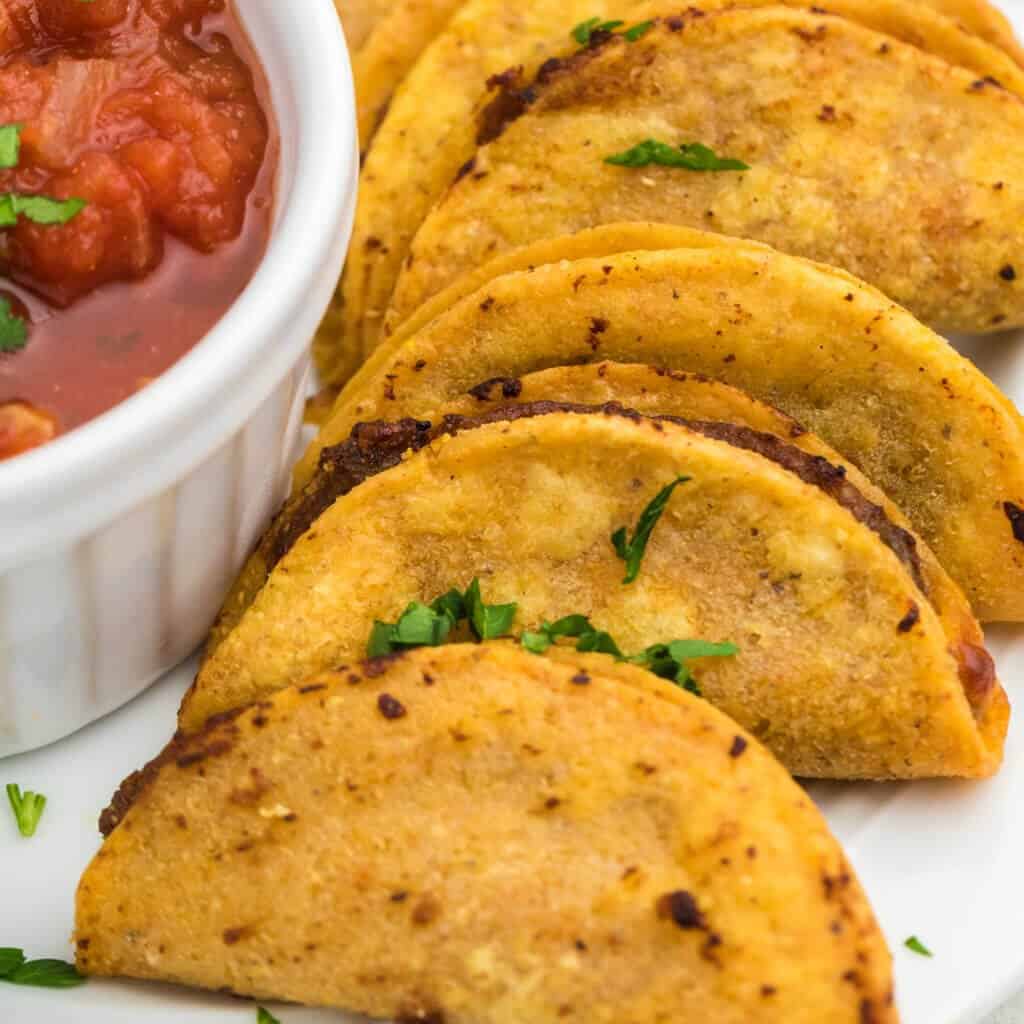 Air Fryer Frozen Mini Tacos | Air Frying Foodie