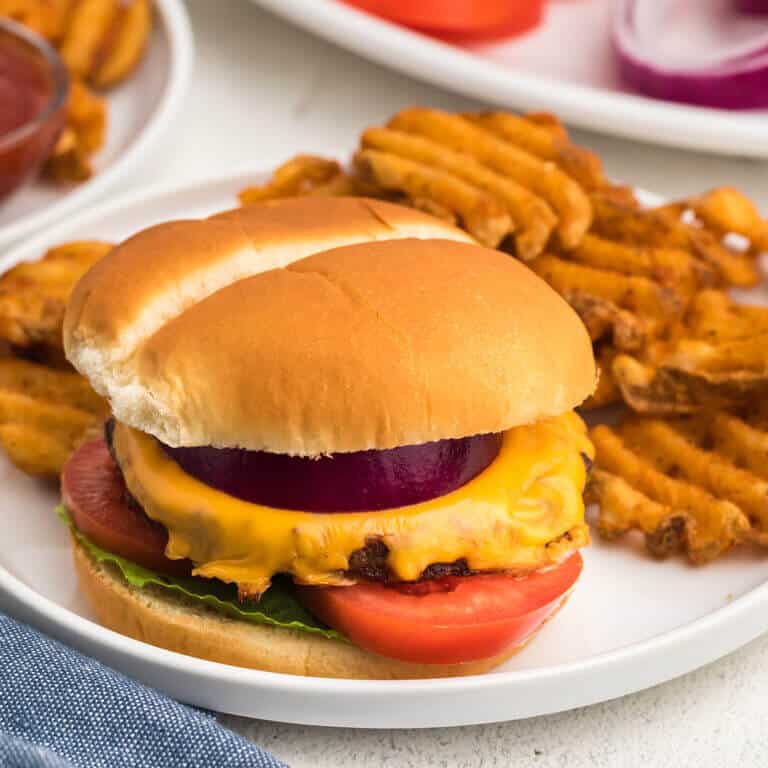 Best Way To Reheat Burger in Air Fryer | Air Frying Foodie