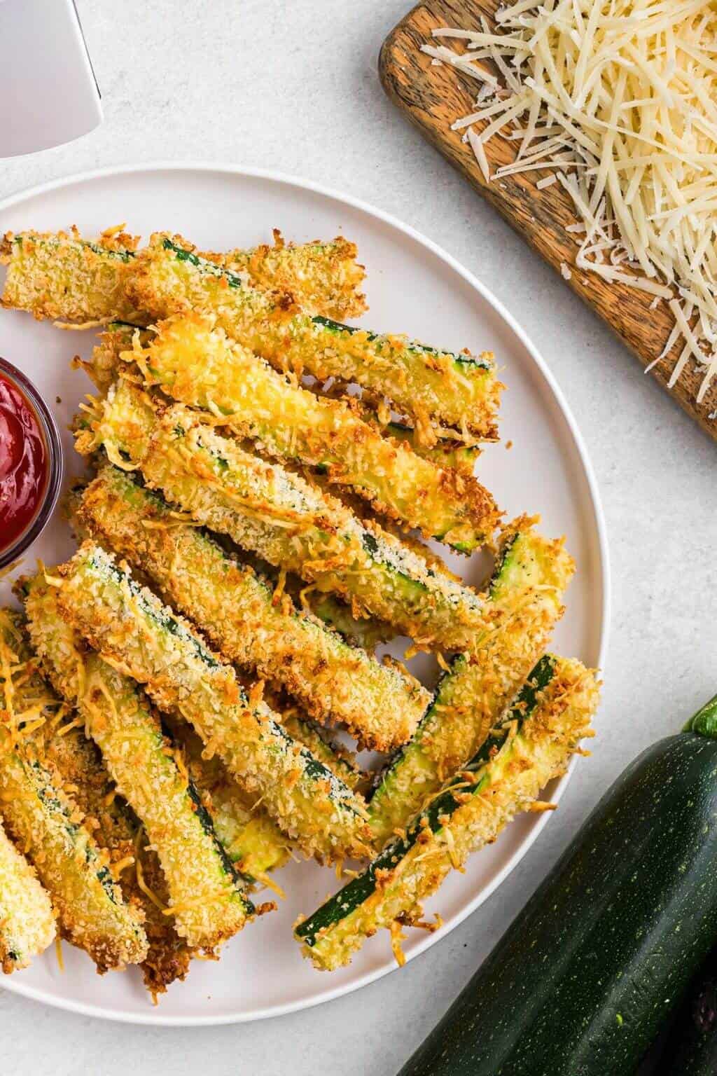 Air Fryer Zucchini Fries | Air Frying Foodie