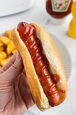 Frozen Hot Dogs in Air Fryer | Air Frying Foodie