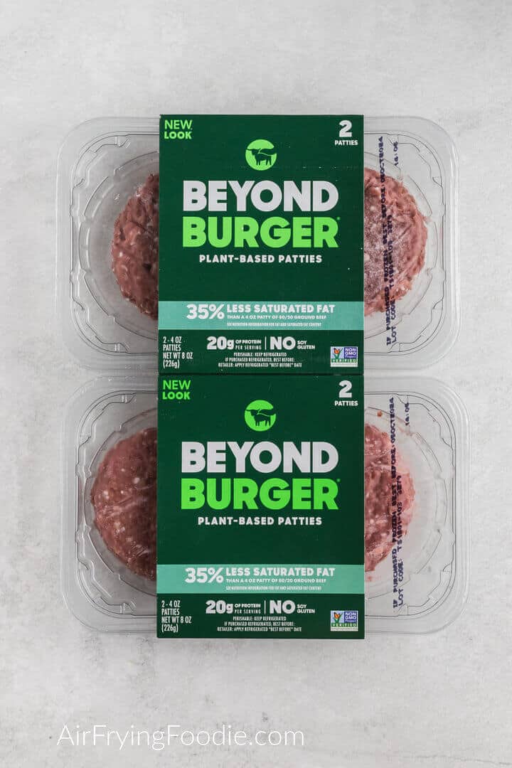 Beyond Burger in Air Fryer | Air Frying Foodie