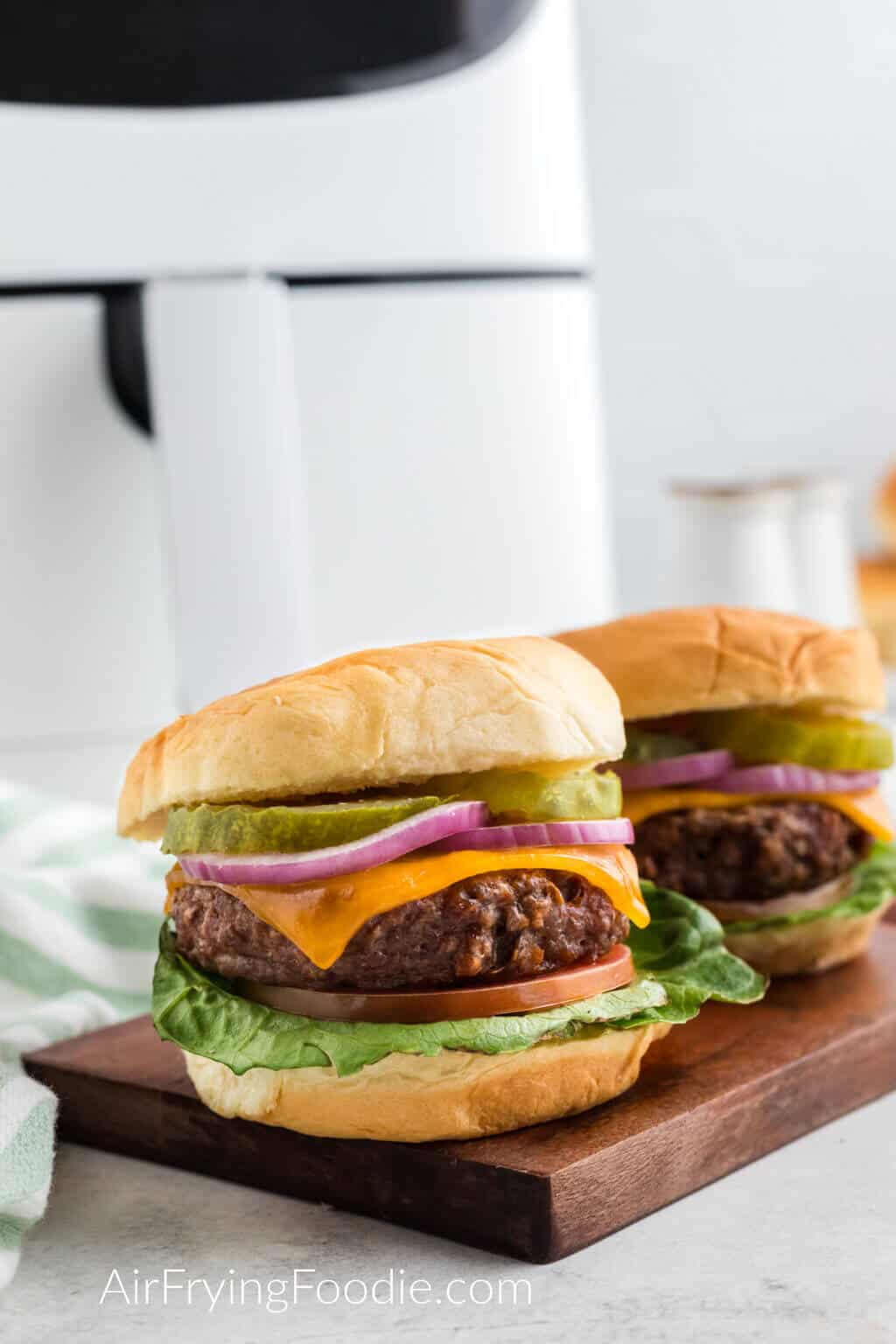 Beyond Burger in Air Fryer | Air Frying Foodie