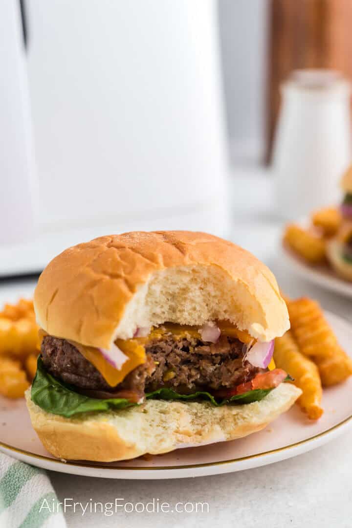 Beyond Burger in Air Fryer | Air Frying Foodie