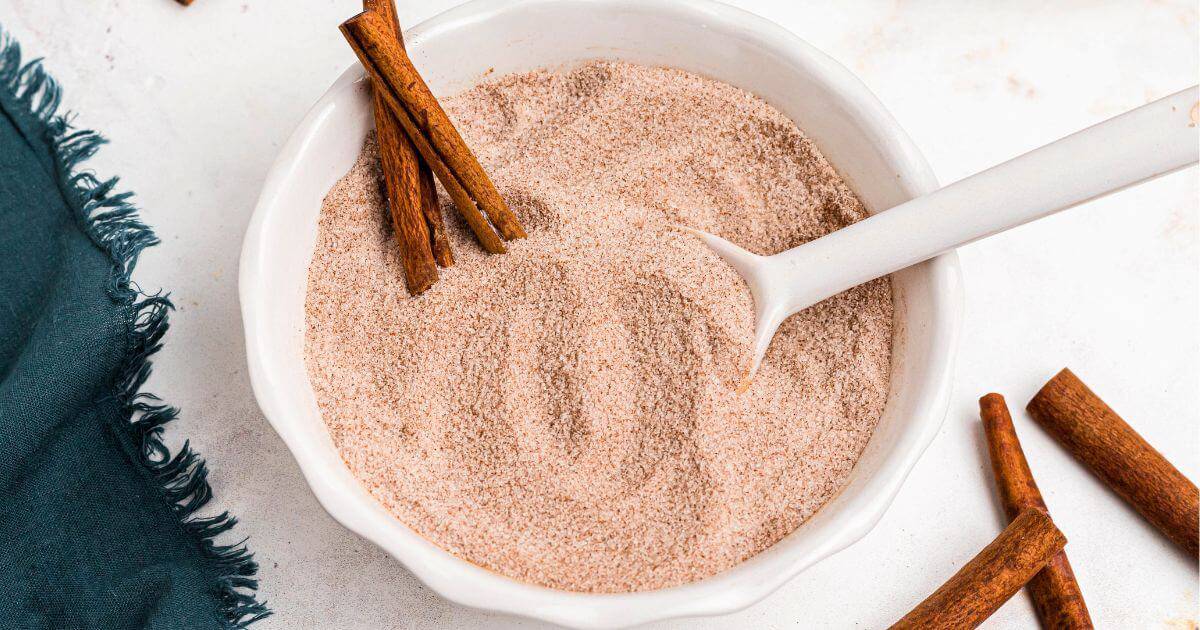 How to Make Homemade Cinnamon Sugar | Air Frying Foodie