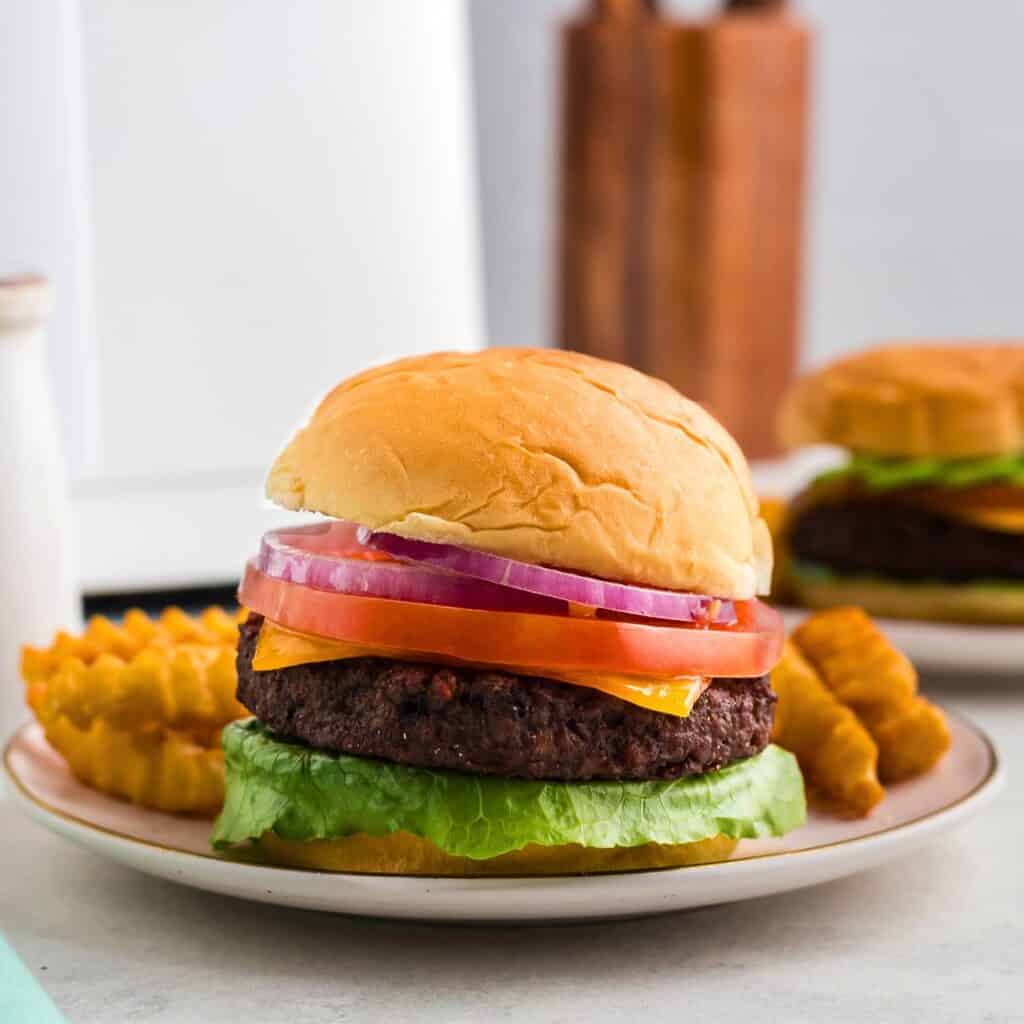 Air Fryer Impossible Burgers | Air Frying Foodie