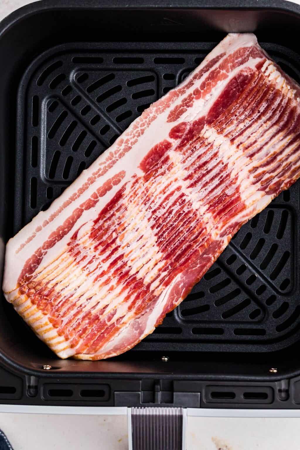 Frozen Bacon in the Air Fryer | Air Frying Foodie